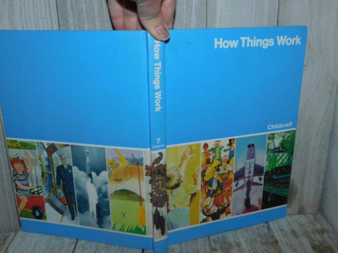 Vintage Child Craft Vol 7 How Things Work Copy 7 1976 - Etsy
