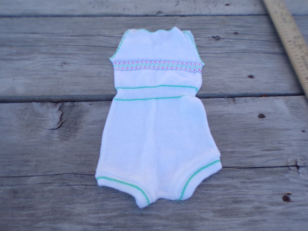 Vtg Baby Girl Short One Piece Outfit, Baby Clothes, Baby Shower Gift ...