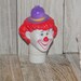CLOWN HEAD for Candy Package, Plastic Clown Head, Vtg Toys, Memories ...