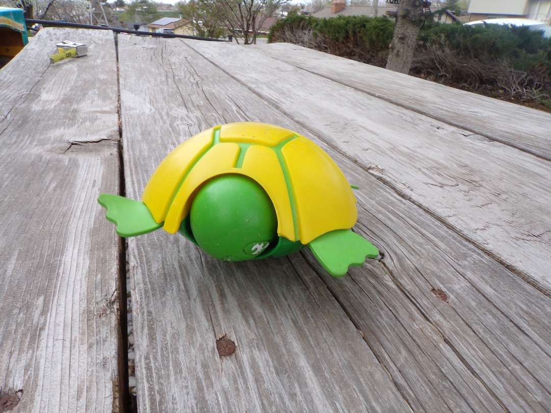 Playskool Tubby Turtle Toy 80, Vintage Turtle Toy Green Turtle Toys ...