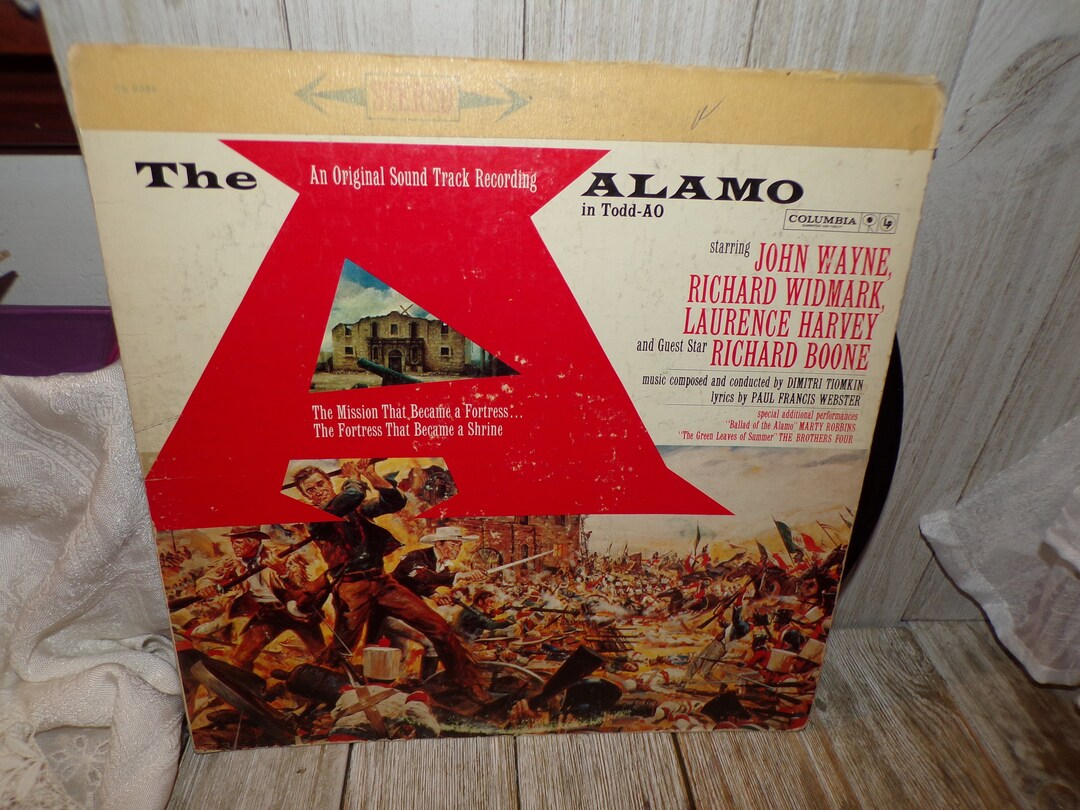 The Alamo Original Sound Track Recording, Vintage Record, Memories ...