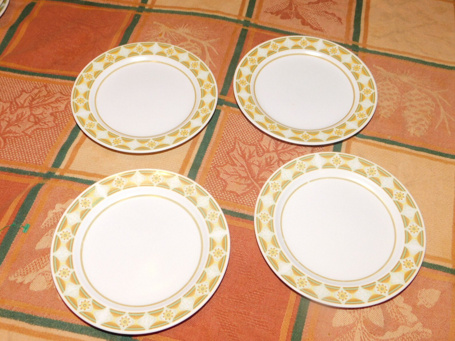 Noritake Progression China Sunglow Salad or Dessert Plates Set | Etsy