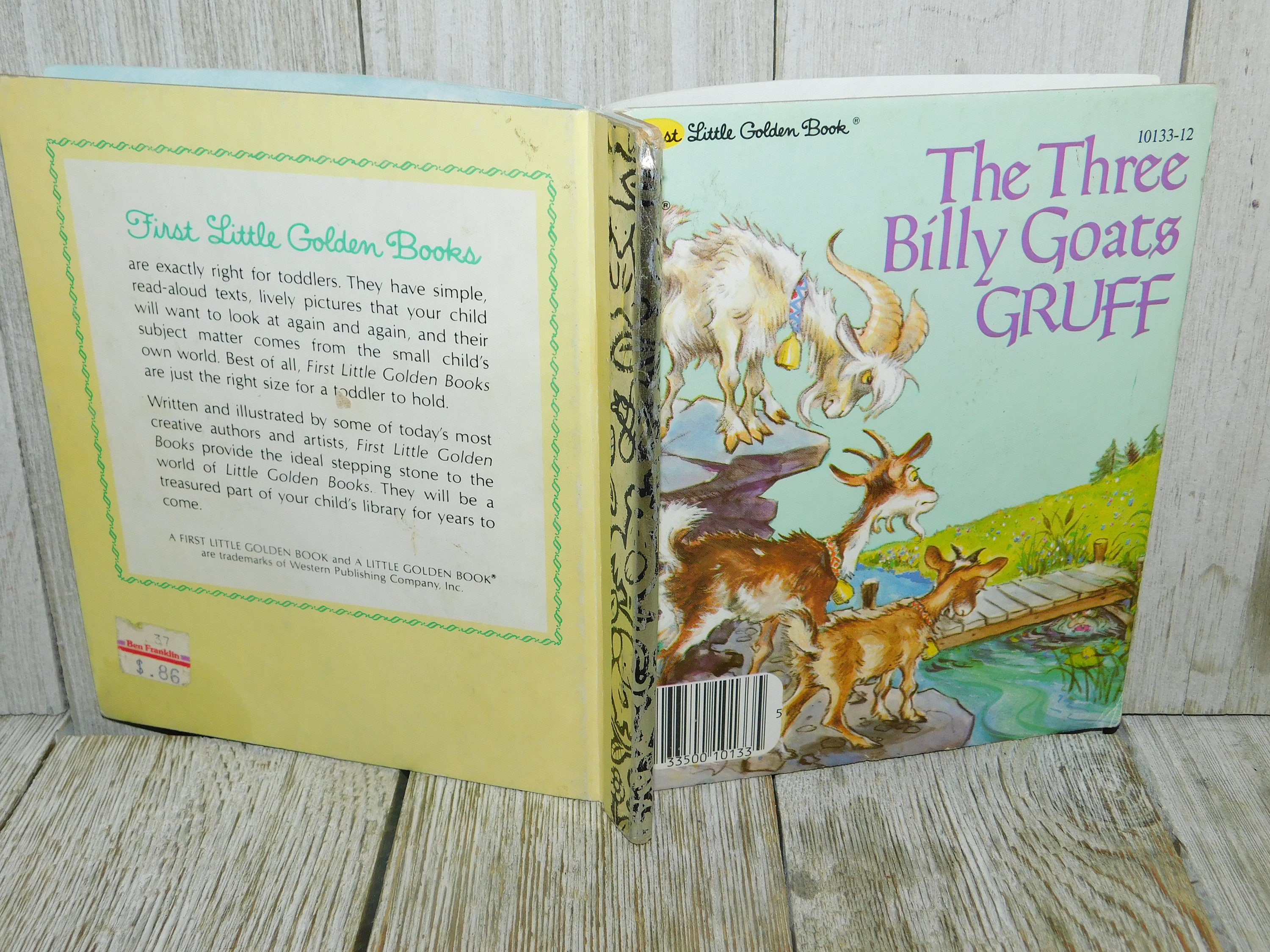 Three Billy Goats Gruff Golden Book