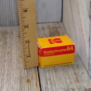 Kodachrome 64 Film in Box Un Opened, New Old Stock, VINTAGE Camera Film ...