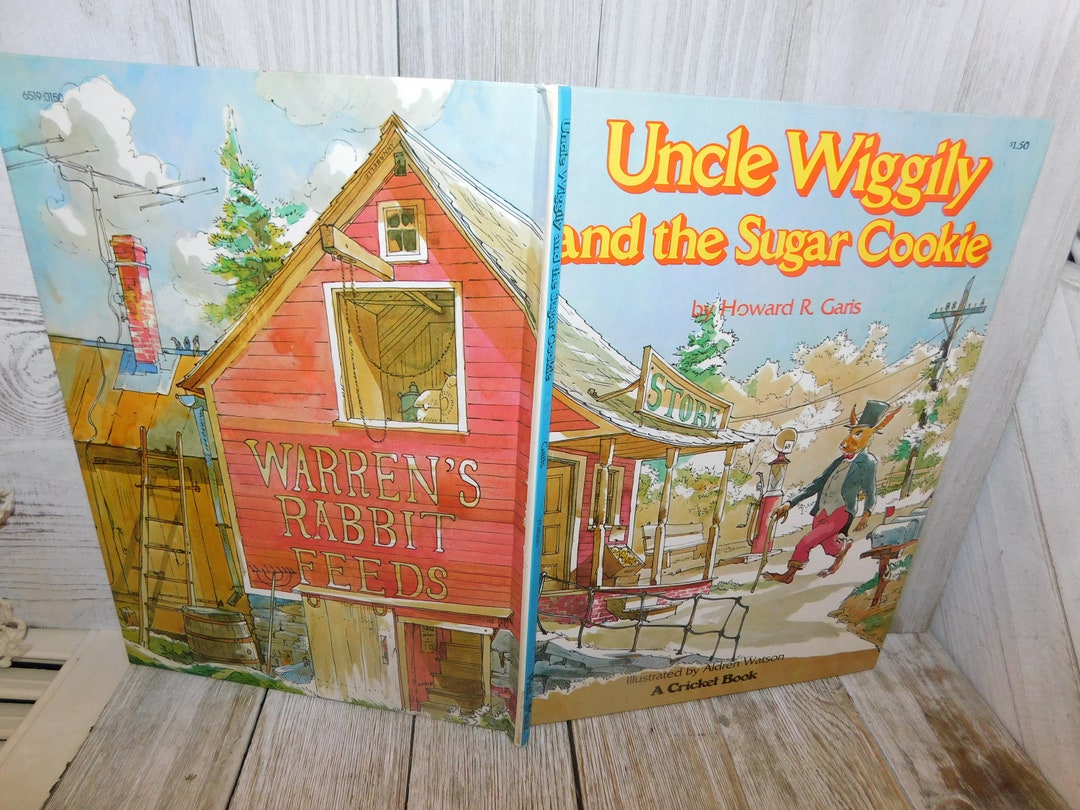 Uncle Wiggly and the Sugar Cookies, A Cricket Book , Vintage Children's ...