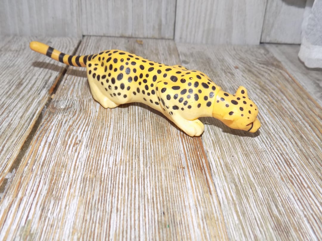 Leopard on Wheels Toy, Childs Meal Toy, Memories, Gift Prop, Cake ...
