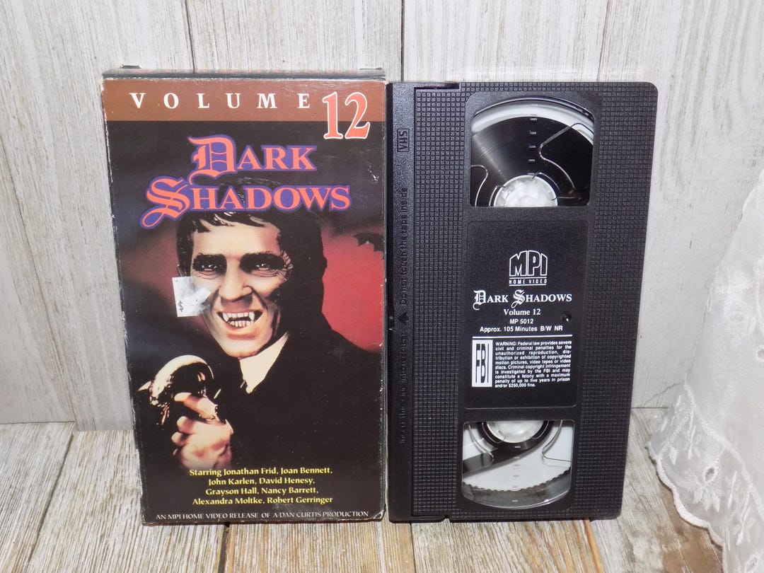 DARK SHADOW Vol 12 VHS Movie Tape, Vampire, Horror Movie, Vintage Movie ...