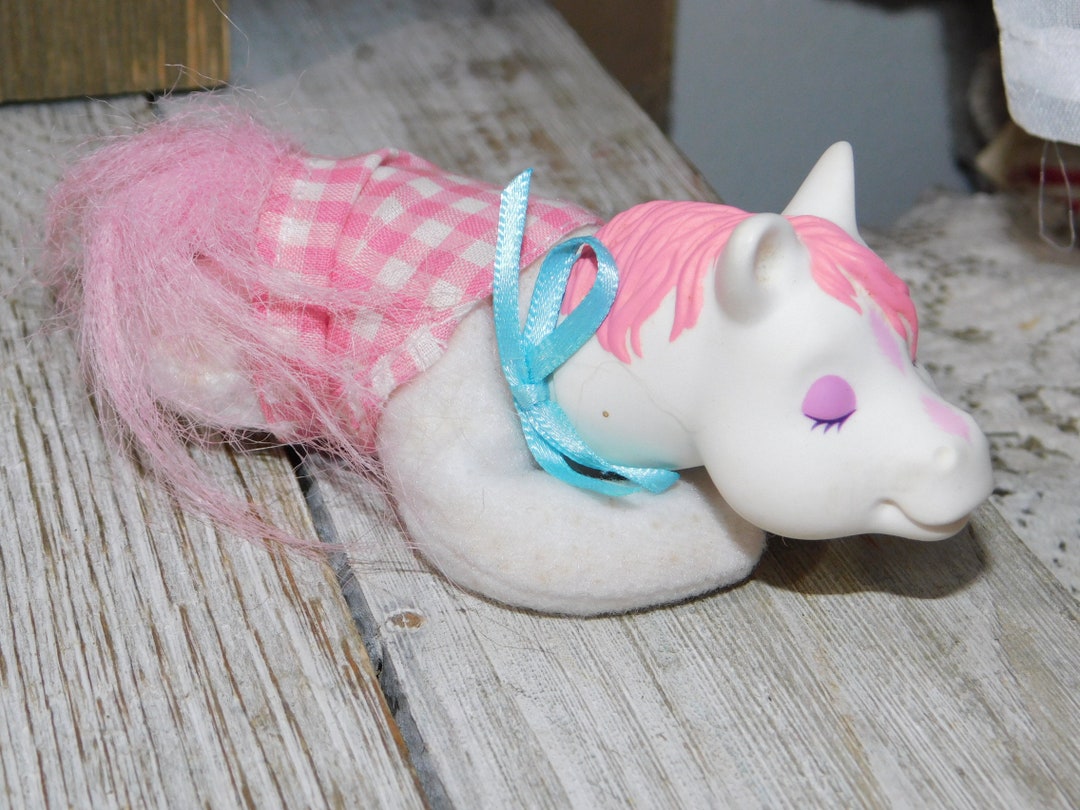 Hasbro Pony Surprise Pink White Baby Pony Hard to Find 1992 Pony ...