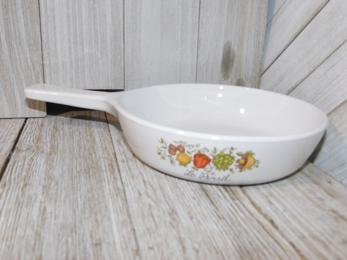 Vintage Small Corning Ware Spice of Life Small Frying Pan - Etsy