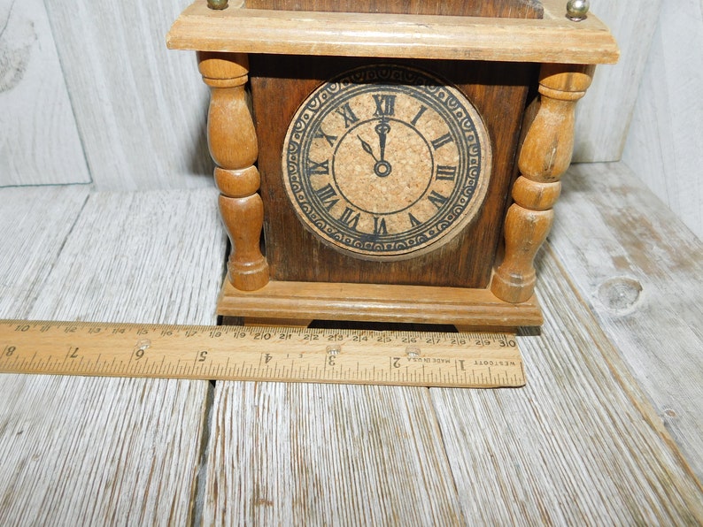 Clock Coaster, Coasters for Table, Kitschy Vintage Home Decor, Clock ...