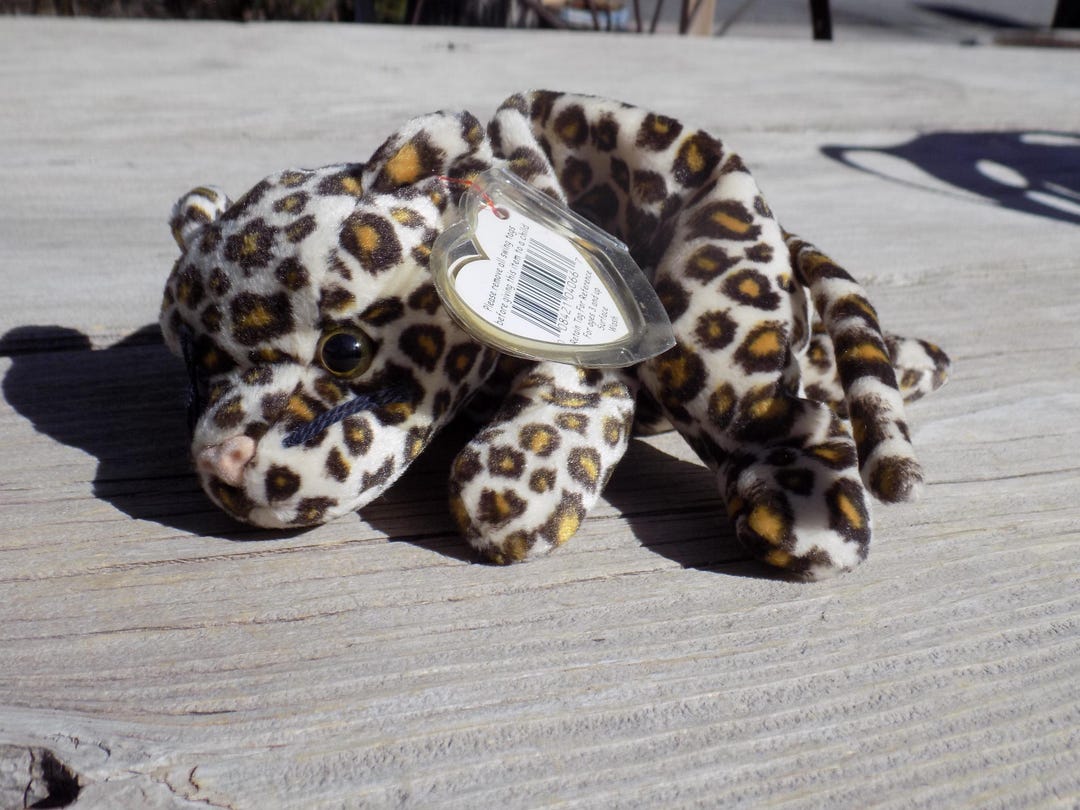 Ty Leopard Freckles 1996, Plush Ty Animal, Leopard, Vtg Stuffed Animal ...