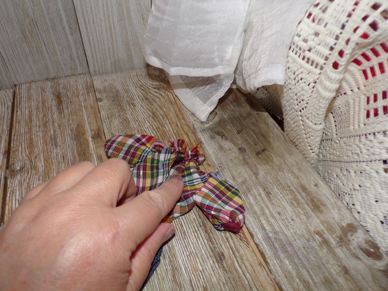 Barbie 1982 My First Fashion #5609 Plaid Denim Dress, Vintage Doll ...