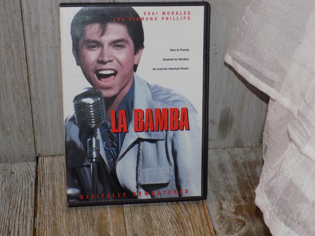 LA Bamba DVD Movie Esai Morales Lou Diamond Phillips PG 13, Printed in ...