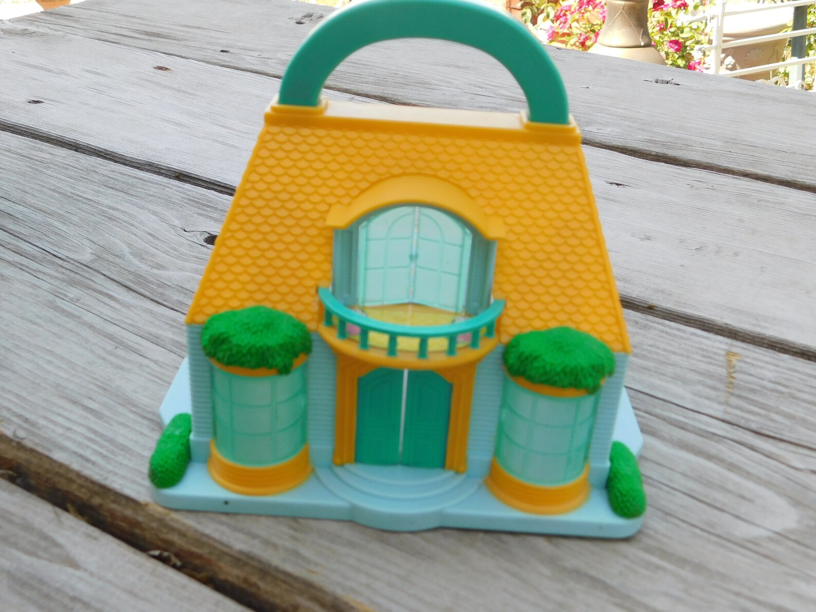 Vtg Little Blue Box Doll House Tiny Dolls House Vintage Doll - Etsy