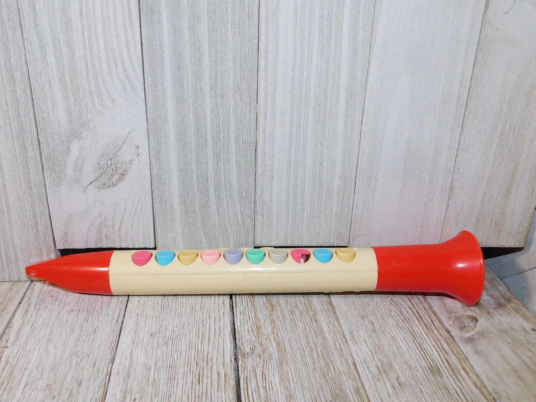 Toy Flute, Vintage Flute, Toy Flute, Toys, Prop, Toy Musical ...