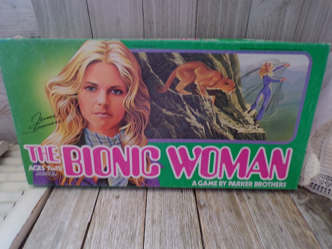 Vintage Bionic Women Board Game, Vintage Board Game, Family Game Night ...