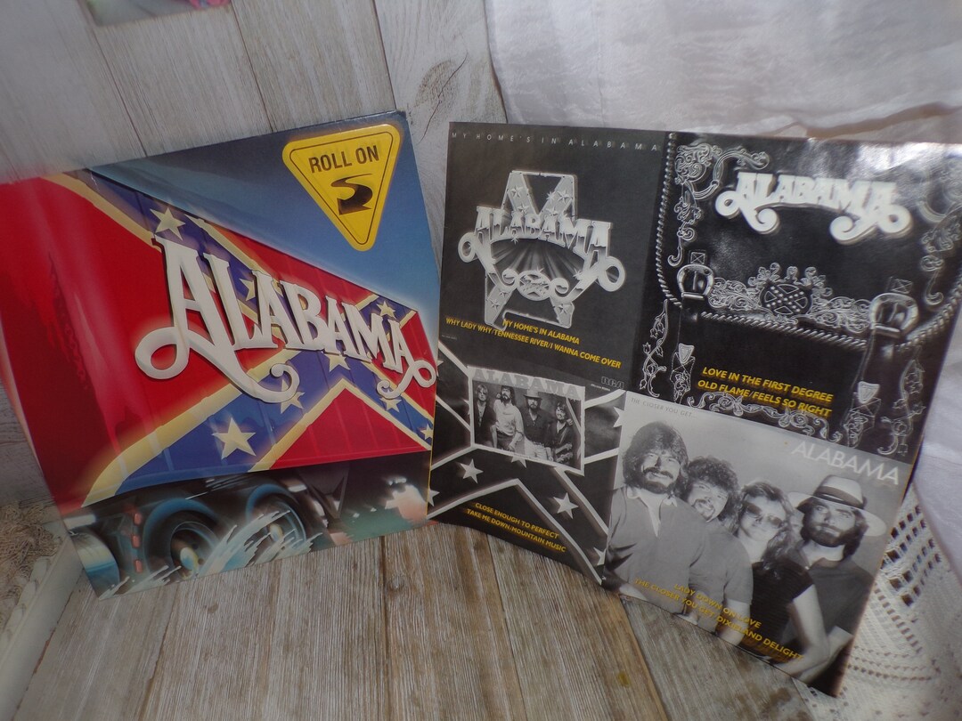 Alabama Roll on LP RCA Vinyl Record, Country Music, Memories, Gift ...