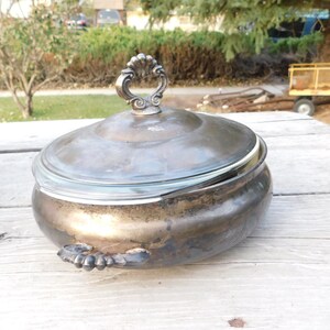 Silver Pyrex Serving Dish Silver Pyrex Casserole Dish Silver Dish ...