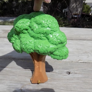 Tree Vintage Toy Tree, Vintage Toys, Playset Tree, Memories, Gift, Prop ...