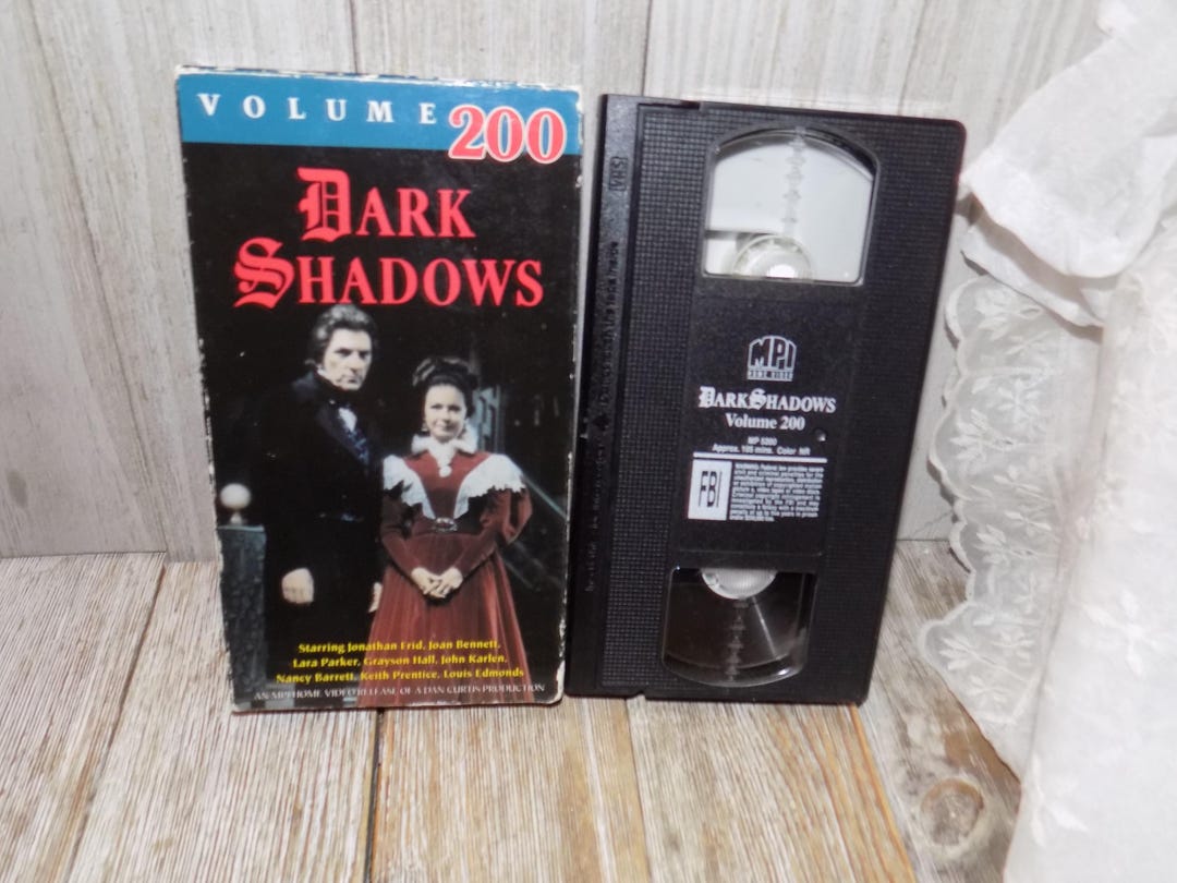 DARK SHADOW Vol 200 VHS Movie Tape, Vintage Movie, Memories, Gift, Prop, Daysgonebytreasures *y ...