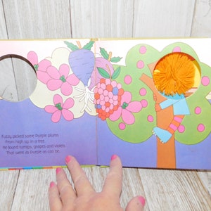 Vintage Fuzzy Wuzzys Rainbow A Happy Book About Colors A | Etsy