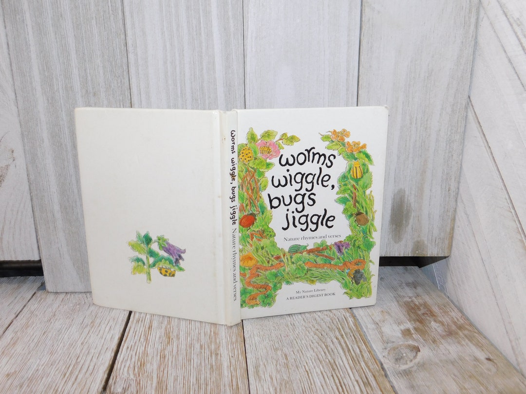 Vintage Worms Wiggle, Bugs Juggle Nature Rhymes and Verses My Nature ...