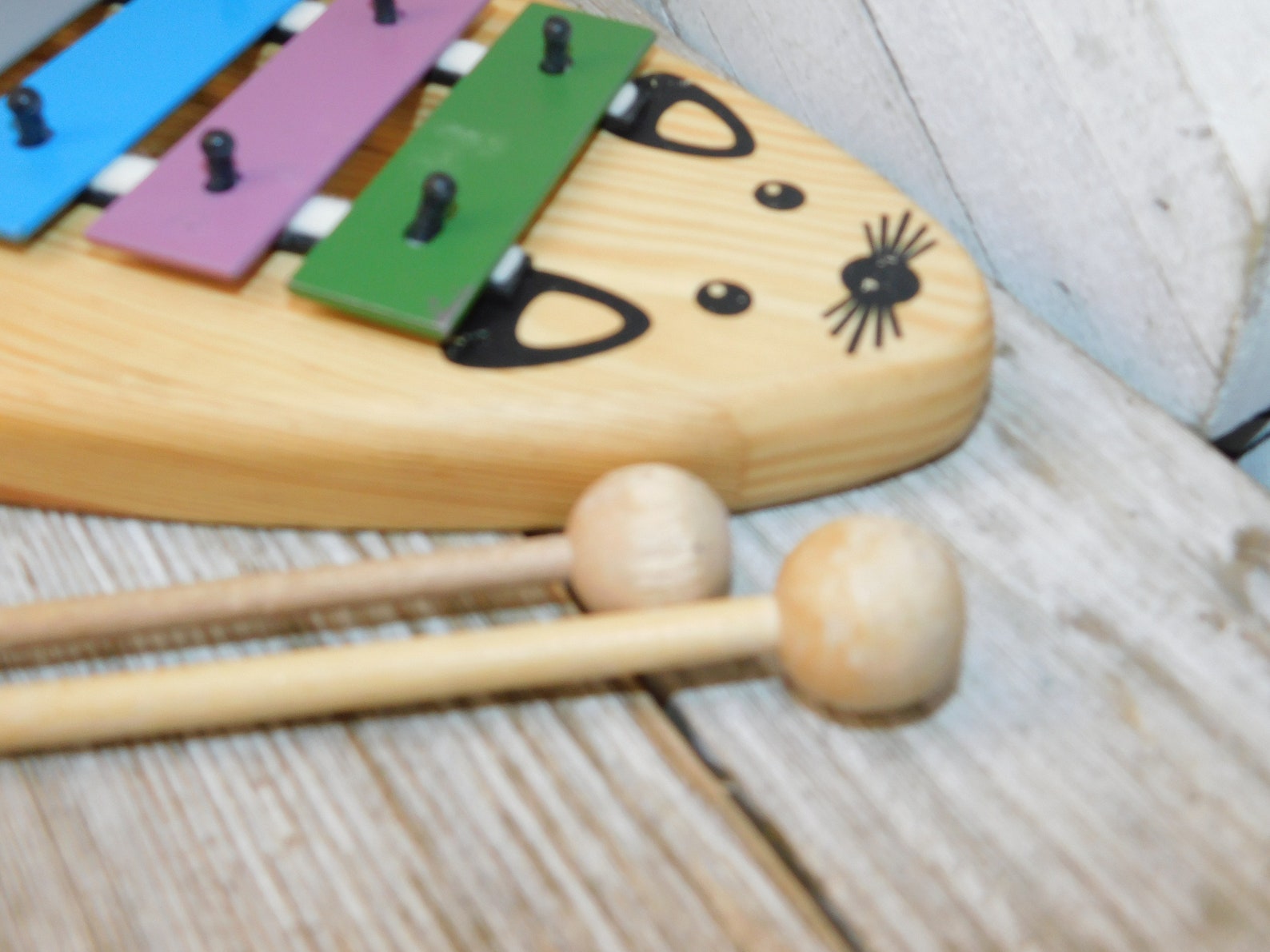 Vintage Wood Mouse Xylophone Musical Toy Instrument Vintage - Etsy