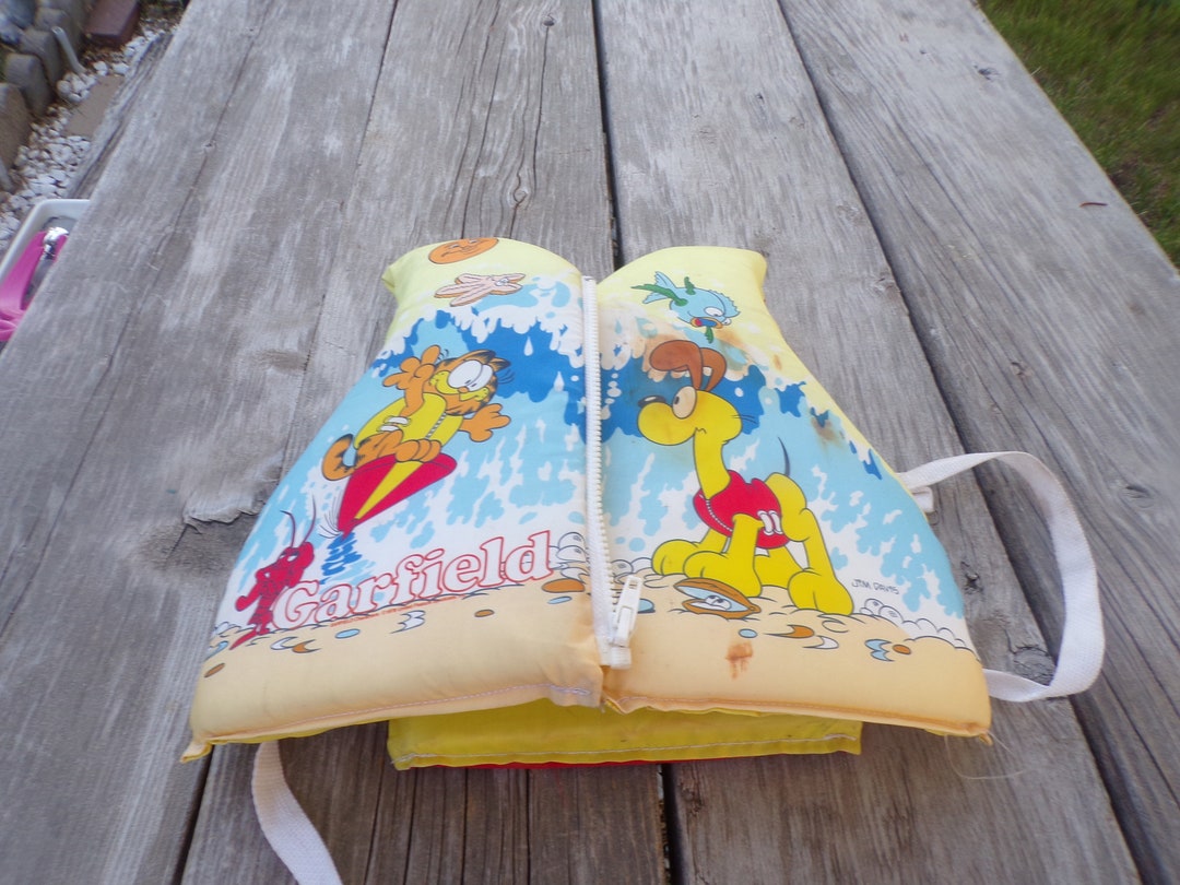 Garfield Life Jacket, CM3 Jacket Size, Cartoons, Memories, Gift Prop ...