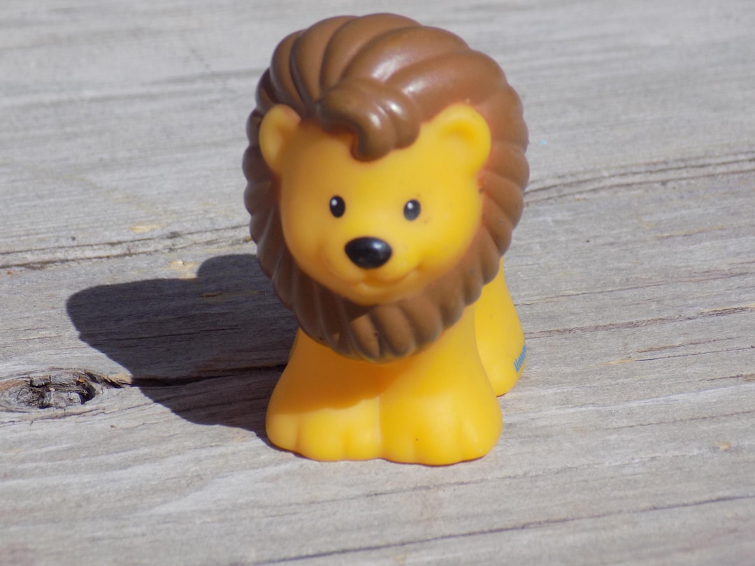 Fisher Price Little People Lion, Zoo Toy, Circus Toy, Vintage Toys, Gift, Memories ...
