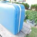 Vtg Blue Hard Shell Small Suit Case Accessory Suit Case - Etsy