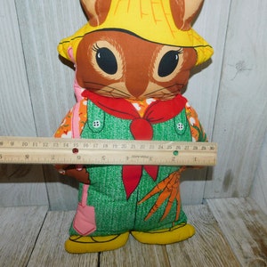 Vintage Cut N Sew Fabric Bunny Bunny Rabbit Vintage Stuffed - Etsy