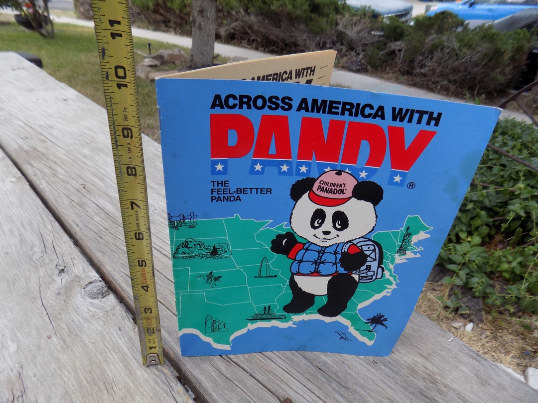 Across America With PANDY the Feel Better Panda Coloring Book, Memories ...