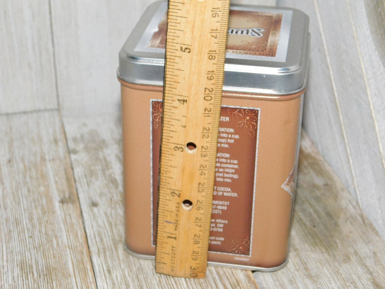 Vintage Swiss Tin Can Small Tin Can Storage Vintage Kitchen - Etsy