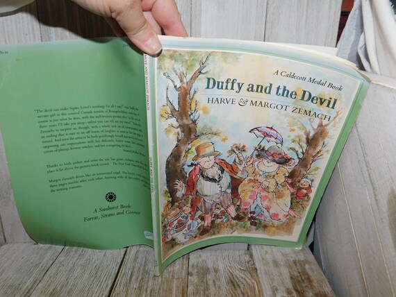 Vtg Duffy and the Devil Book A Caldecott Medal Book 80 Author - Etsy
