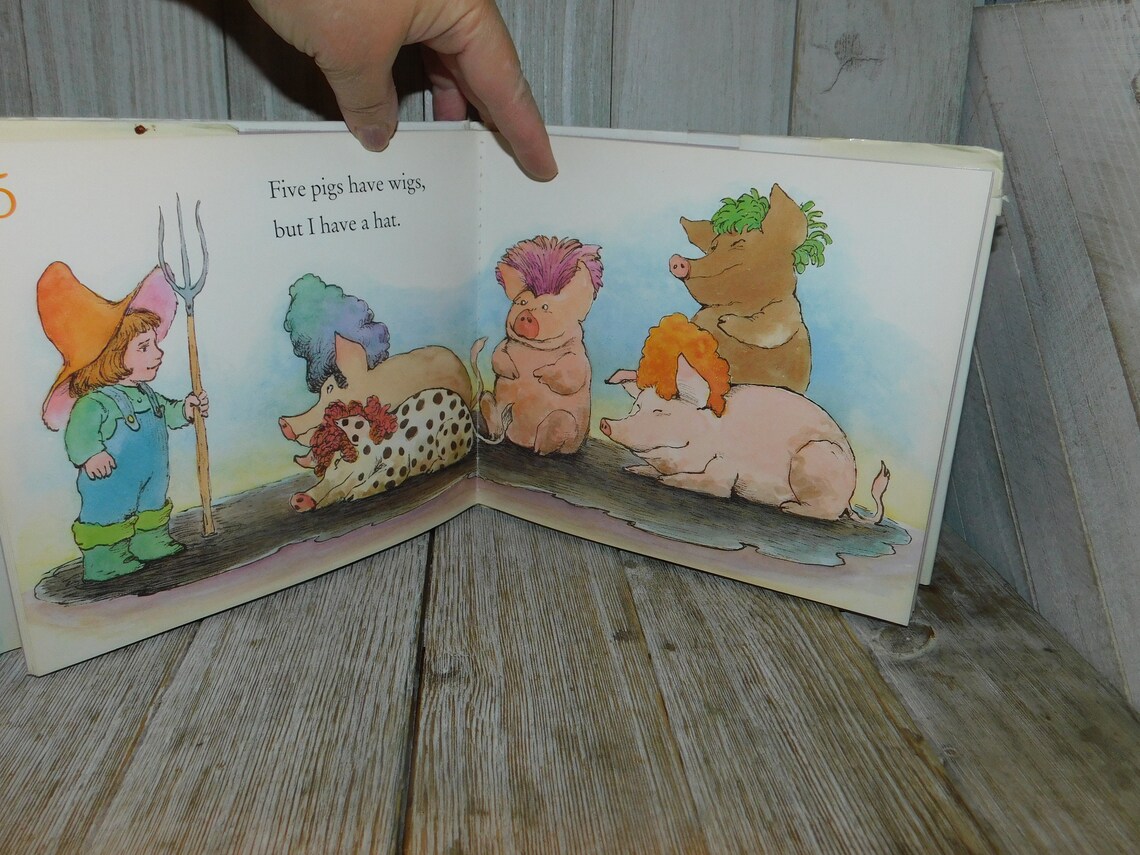 Ten Cats Have Hats A Counting Book 94, Preschooler Book, Vintage ...
