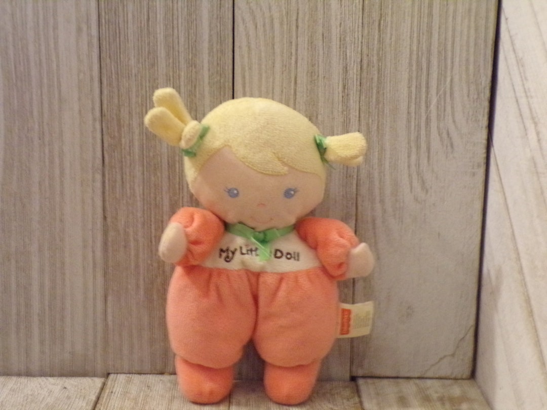 Vtg Fisher Price, My Little Doll, Small Doll, Soft Cuddly Doll, Babys ...