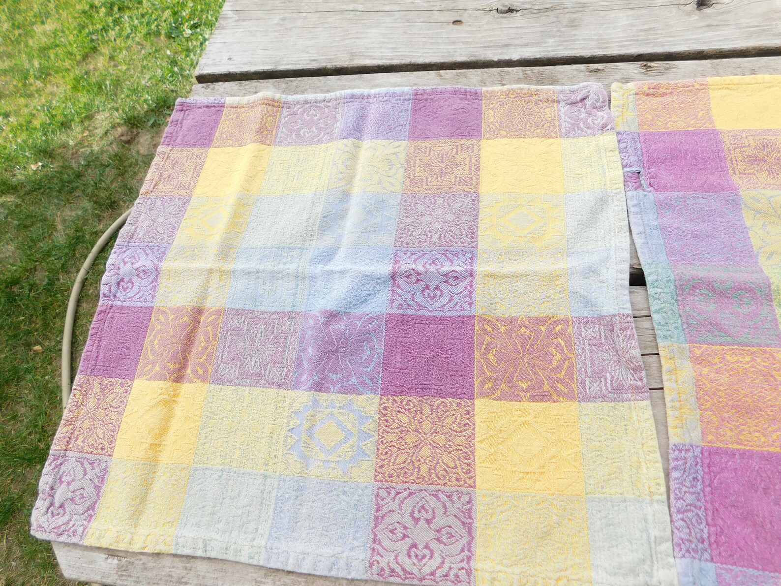 Vintage Set of 2 Cloth Napkins Vintage Napkins Prop Vintage - Etsy