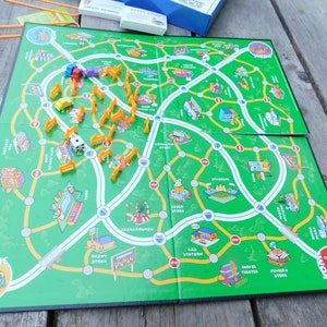 Vtg Freeway Frenzy Board Game, Freeway Board Game, A Urban Gridlock ...