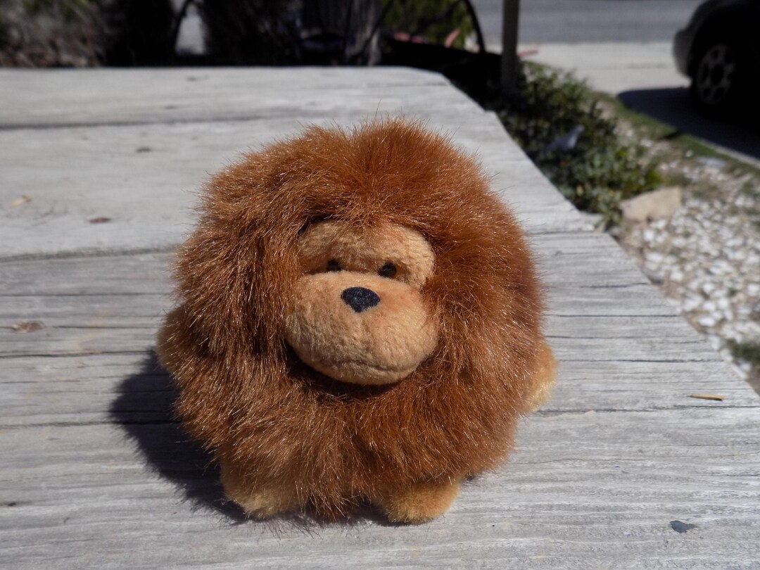 Smooches Monkey Russ Berrie & Comp, Plush Stuffed Animal, Soft, Furry ...