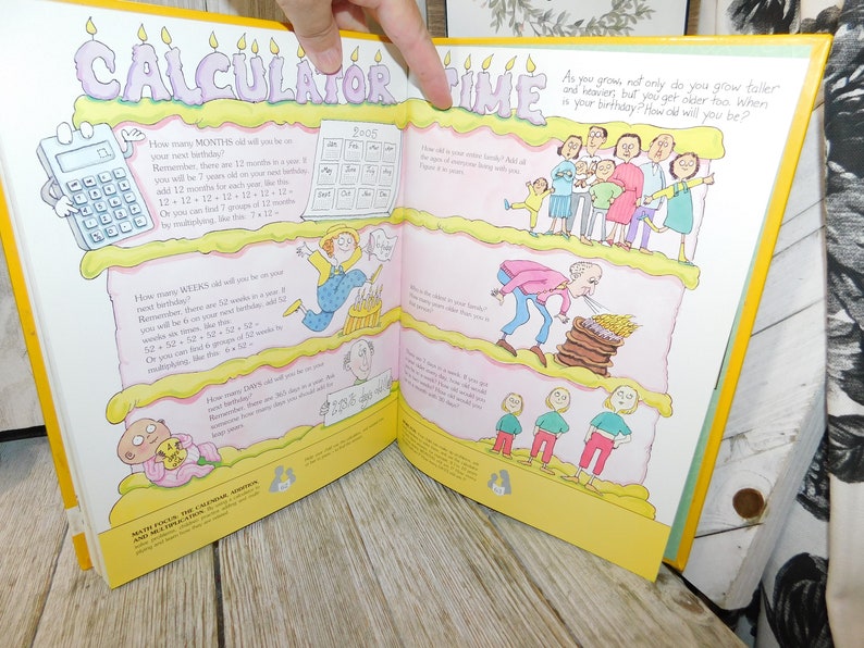 Vintage From Head to Toe Body Math Book 1993 Time Life for | Etsy