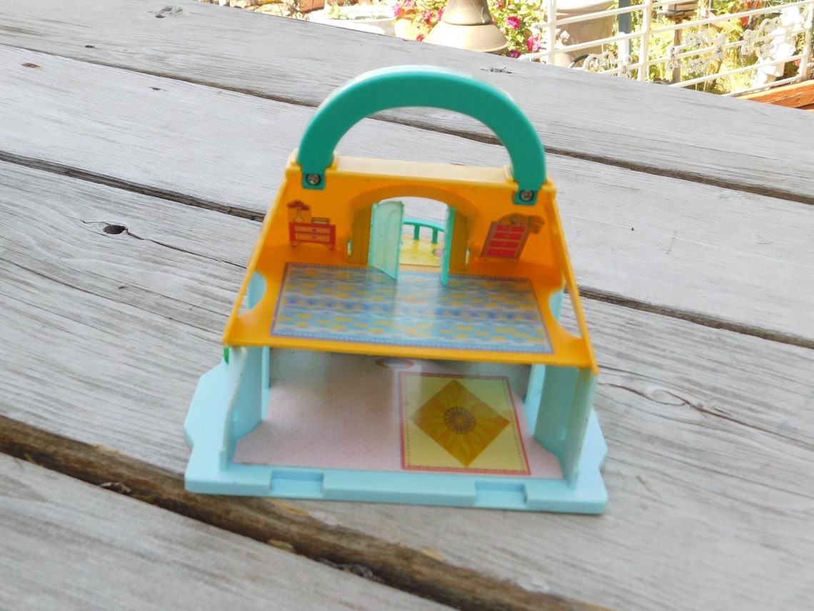Vtg Little Blue Box Doll House Tiny Dolls House Vintage Doll - Etsy