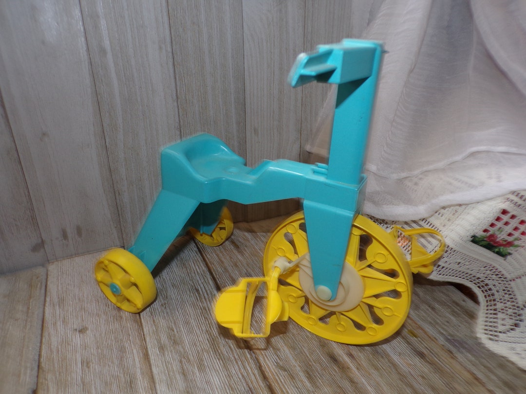Mattel Tippee Toe Doll Trike Blue Doll Trike Tippee Toe Doll Doll ...