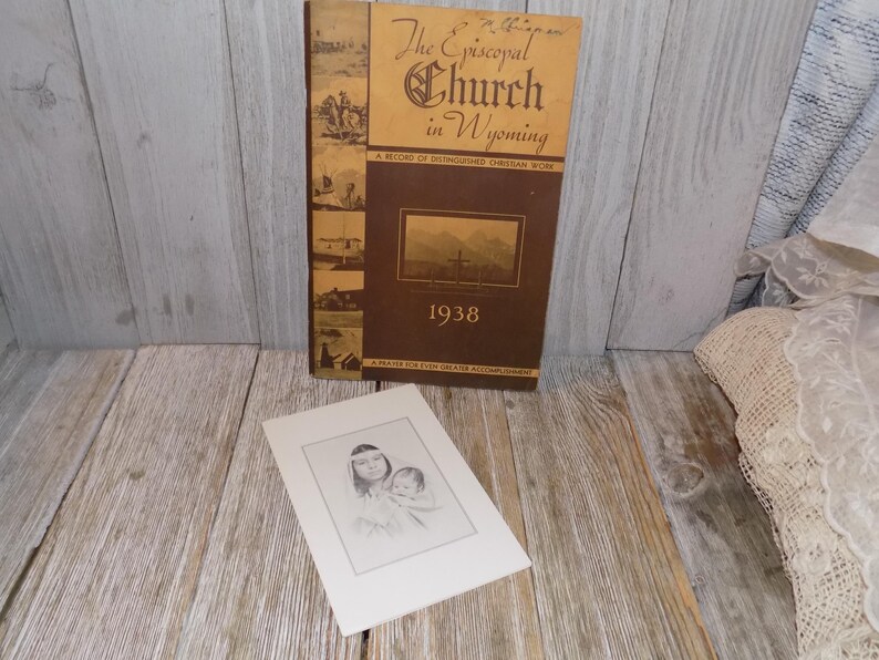 The Episopal Church in Wyo Pamphlet Religion, 1938 Old Booklet ...