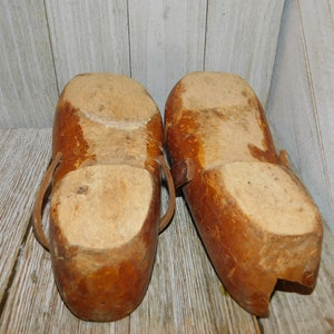 Wood Clogs, Antique Wood Clogs, Clogs, Dutch Shoes, Wood Shoes, Vintage ...
