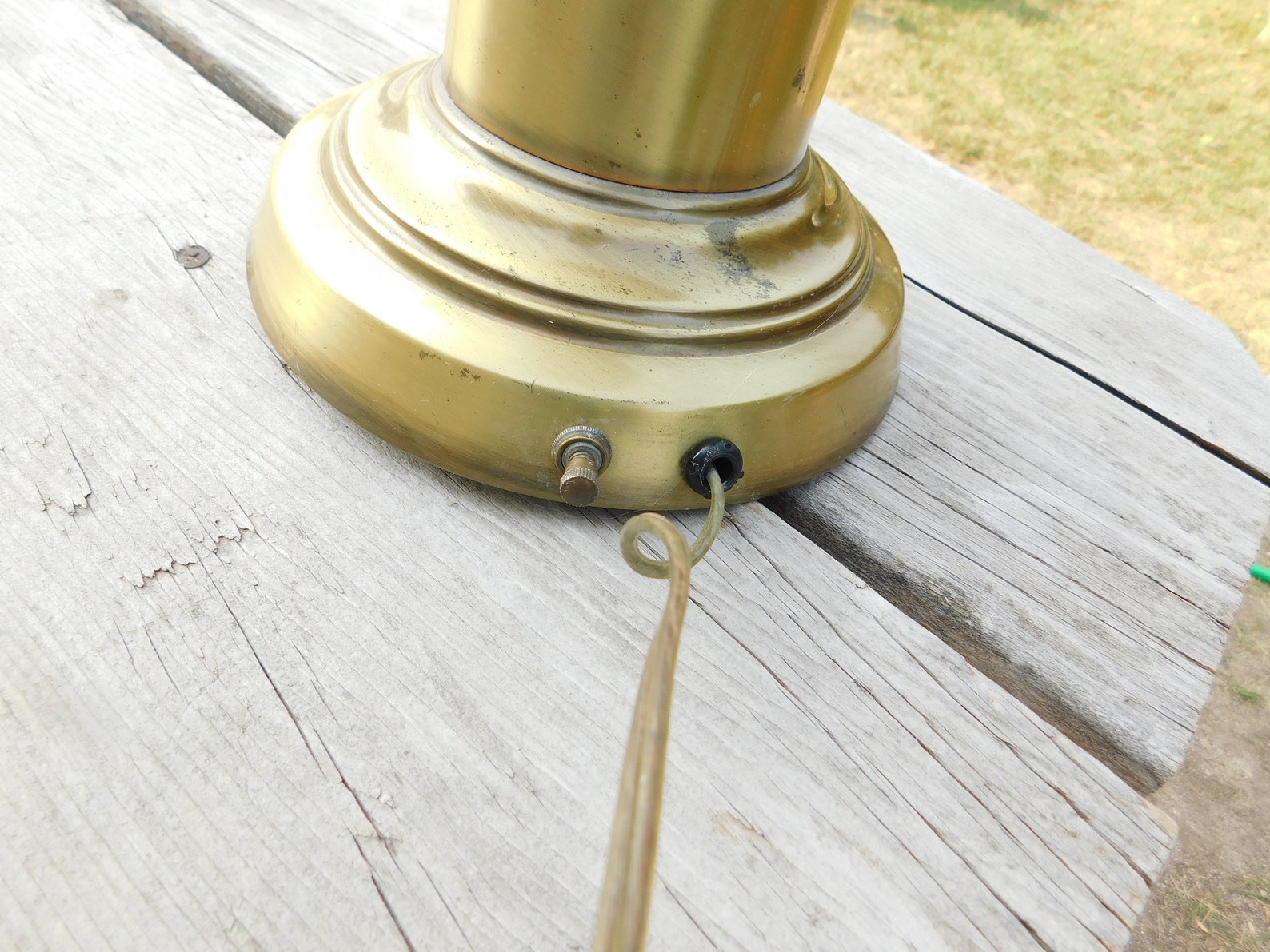 Vintage Tall Torchier Torch Brass Floor Lamp, Vintage Lamp Vintage ...