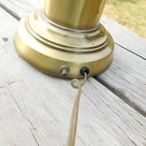 Vintage Tall Torchier Torch Brass Floor Lamp, Vintage Lamp Vintage ...