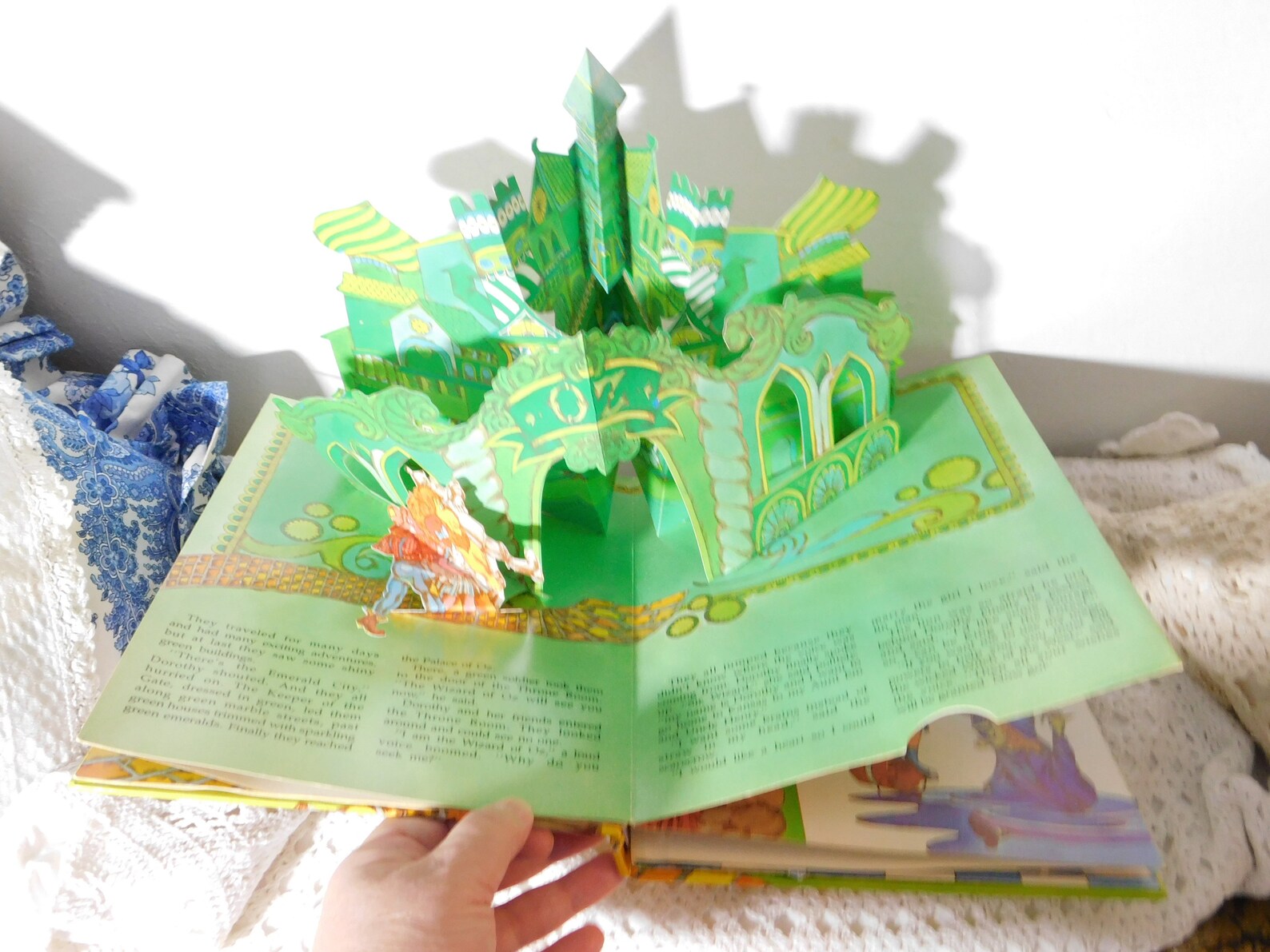Vintage the Wizard of Oz Pop up Book Intervisual | Etsy