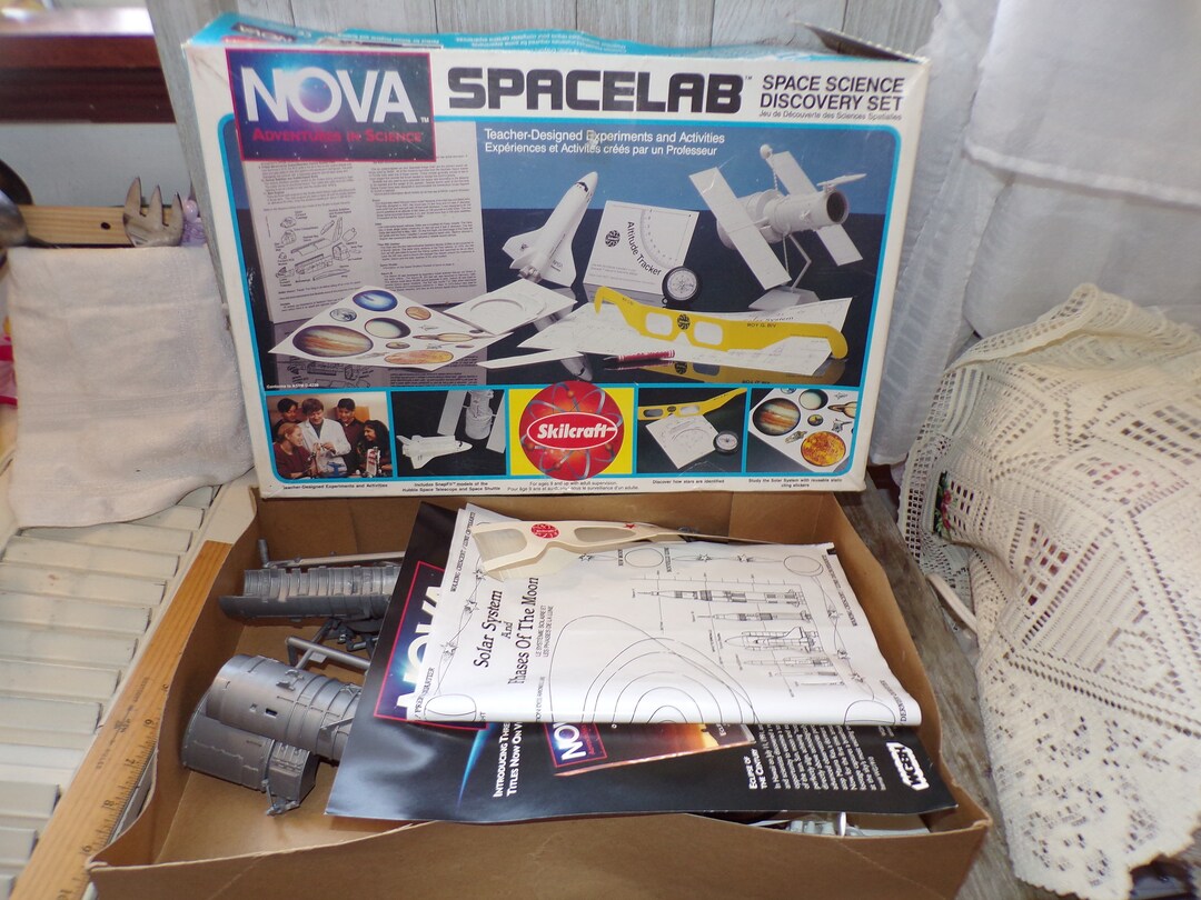 Nova Spacelab Kit Space Science Discovery Kit 1995, Learning, Parts ...