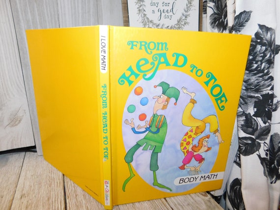 Vintage From Head to Toe Body Math Book 1993 Time Life for | Etsy