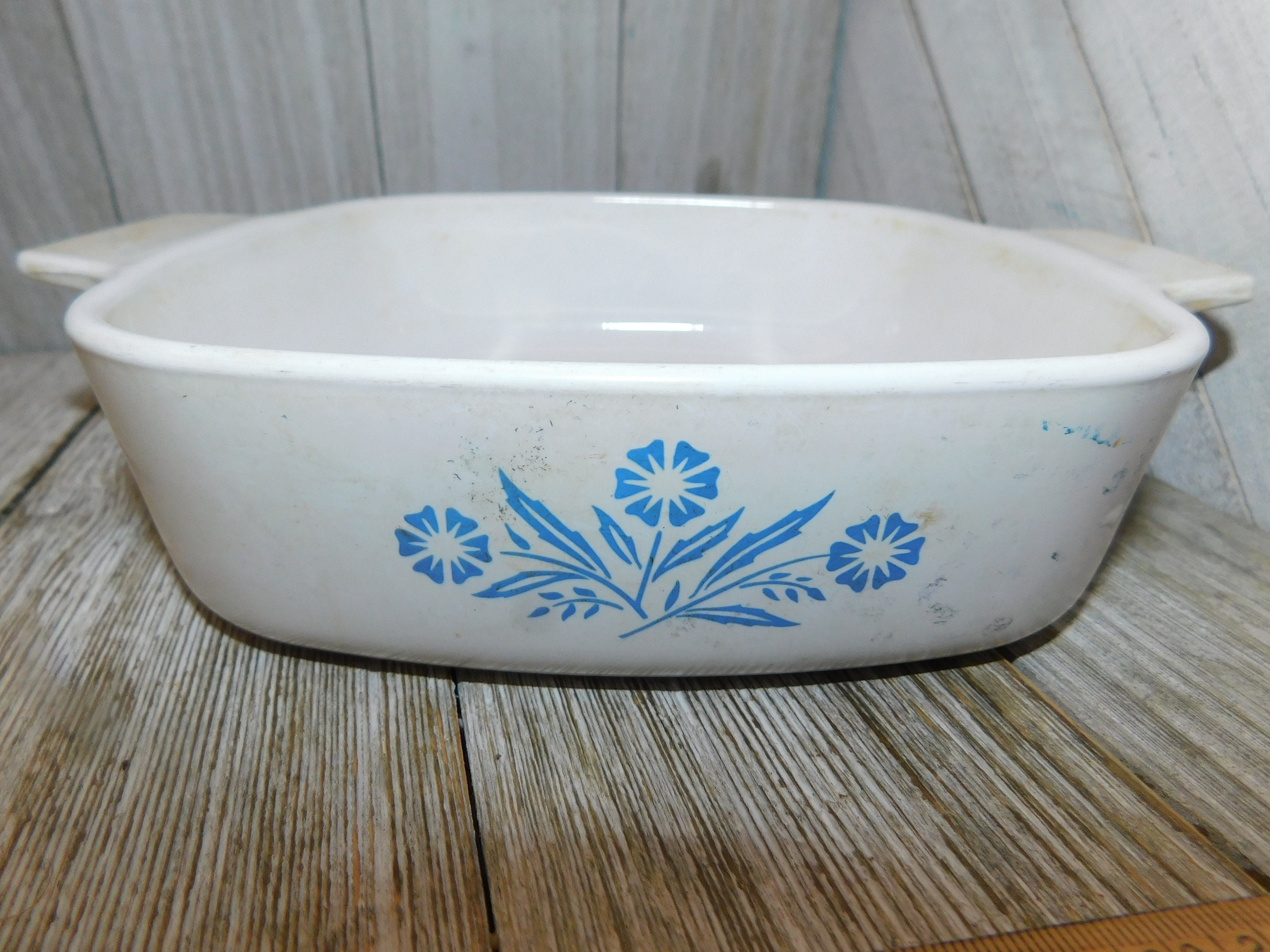 Pyrex Sm Cornflower Baking Dish Pyrex Baking Dish Vintage | Etsy